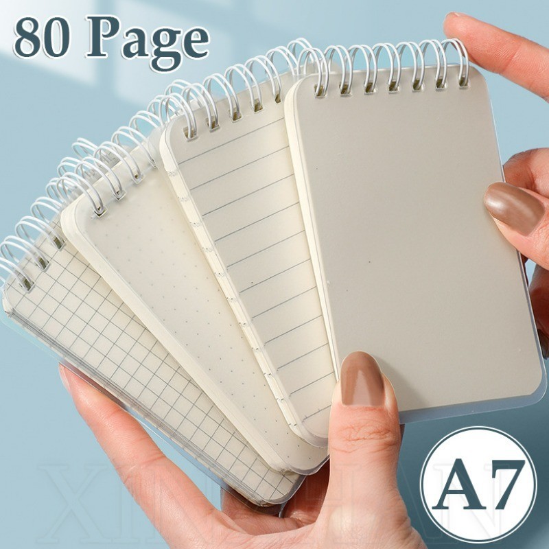 Tearable Journal Notepad Sketchbook - Dot Lines Grid Blank Paper - 80 ...