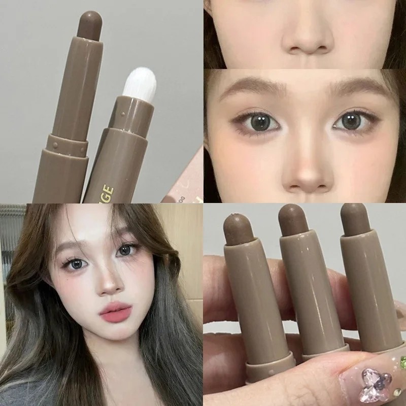 Double-ended Contouring Shadow Pen with Brush Natural 3D Nose Sculpture ...