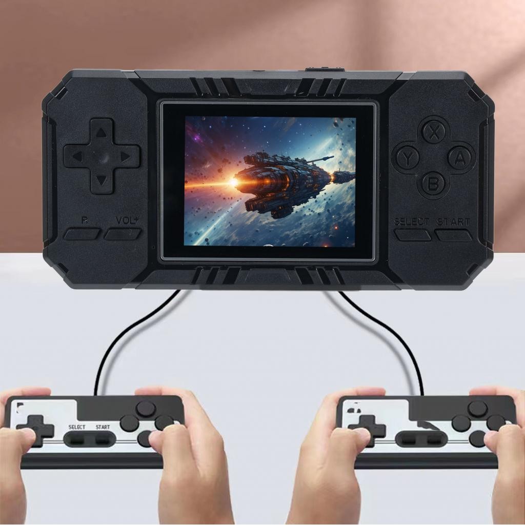 Eleganthome 3 Inch Retro Game Console Built in 520 Games Color Screen ...