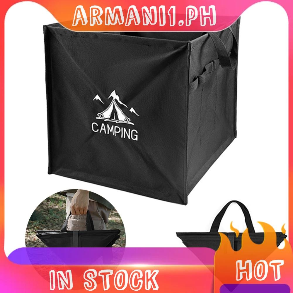 60 L Camping Trash Can Portable Foldable Camping Recycle Bin Camping ...