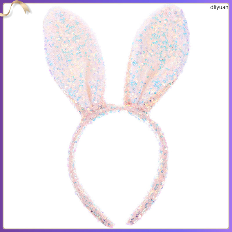 Bunny Ears Headband Glittering Easter Headband Cosplay Headband Costume ...