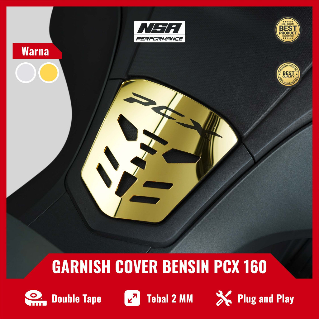 NSA FUEL TANK COVER GARNISH FOR HONDA PCX 160 | Shopee Philippines