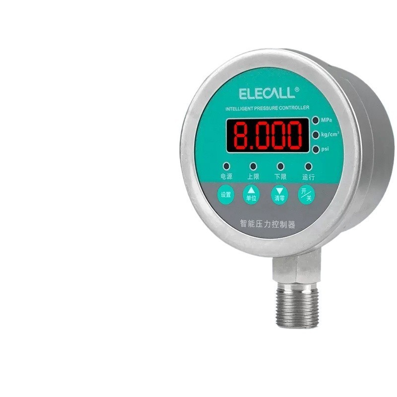 Elico intelligent digital display electric contact pressure gauge ...