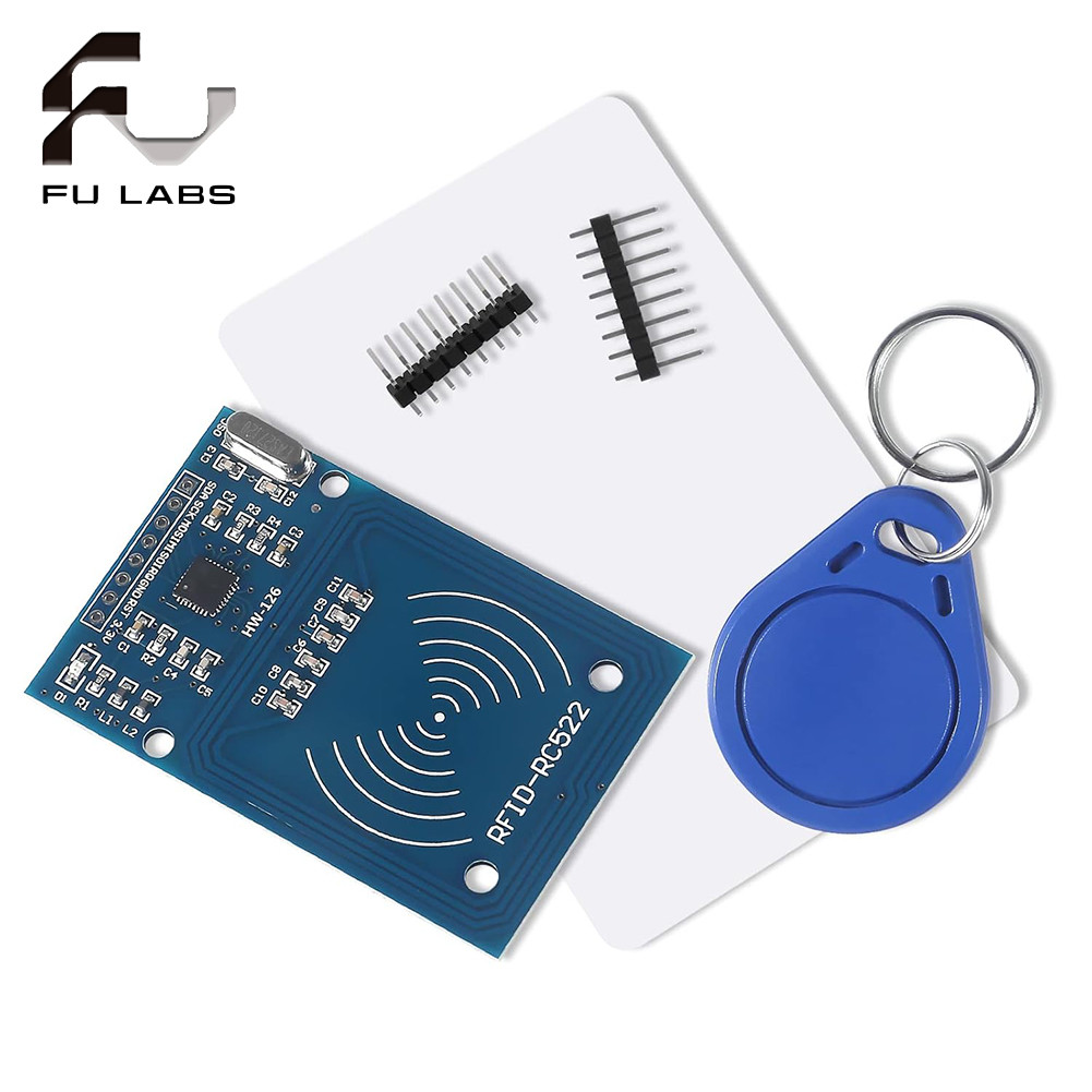 RC522 MFRC-52213.56MHz 13.56 MHz RFID Key Card Reader Module Set for ...