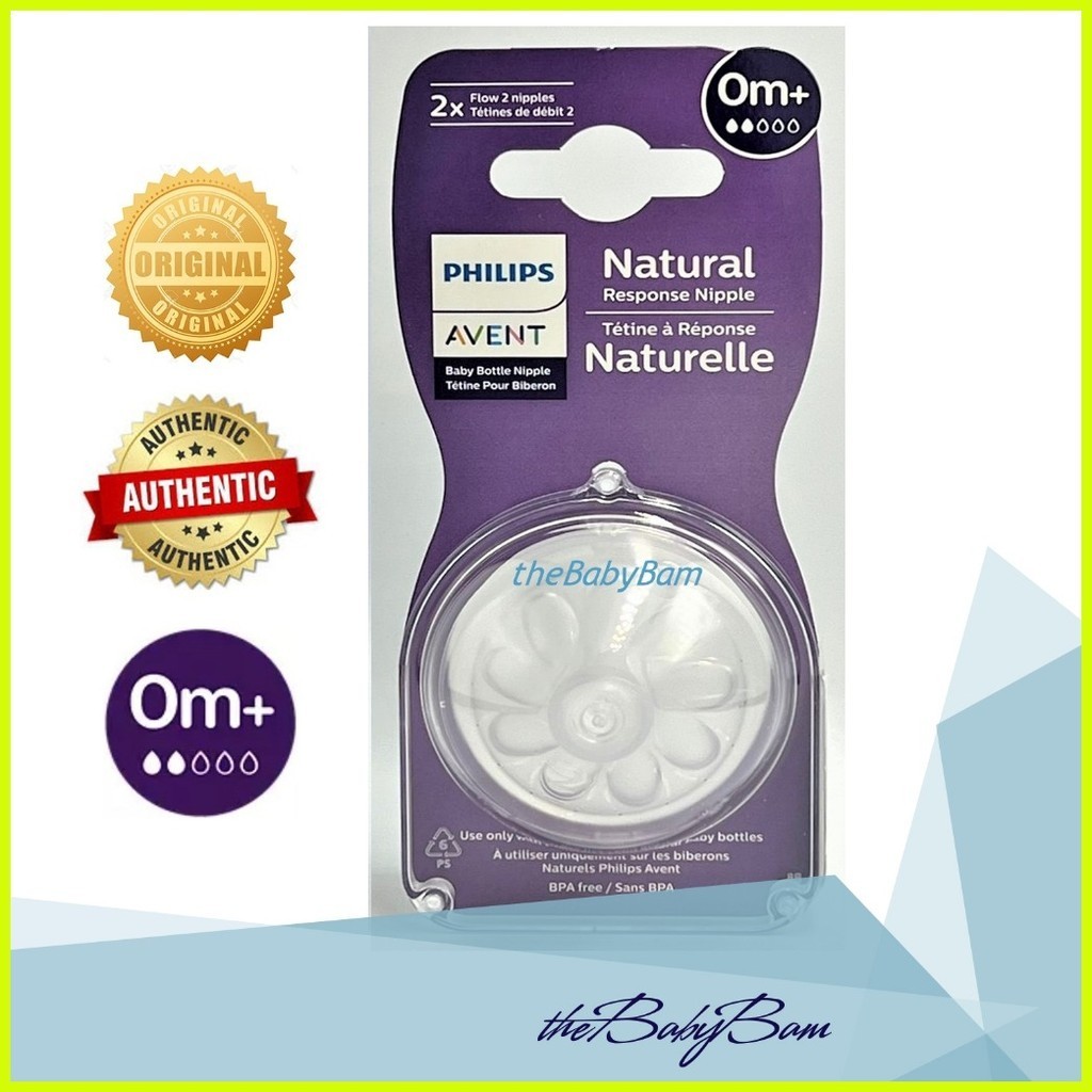 Philips Avent Natural Response Nipple Teats 9m 6m Flow 5 3m Flow 4