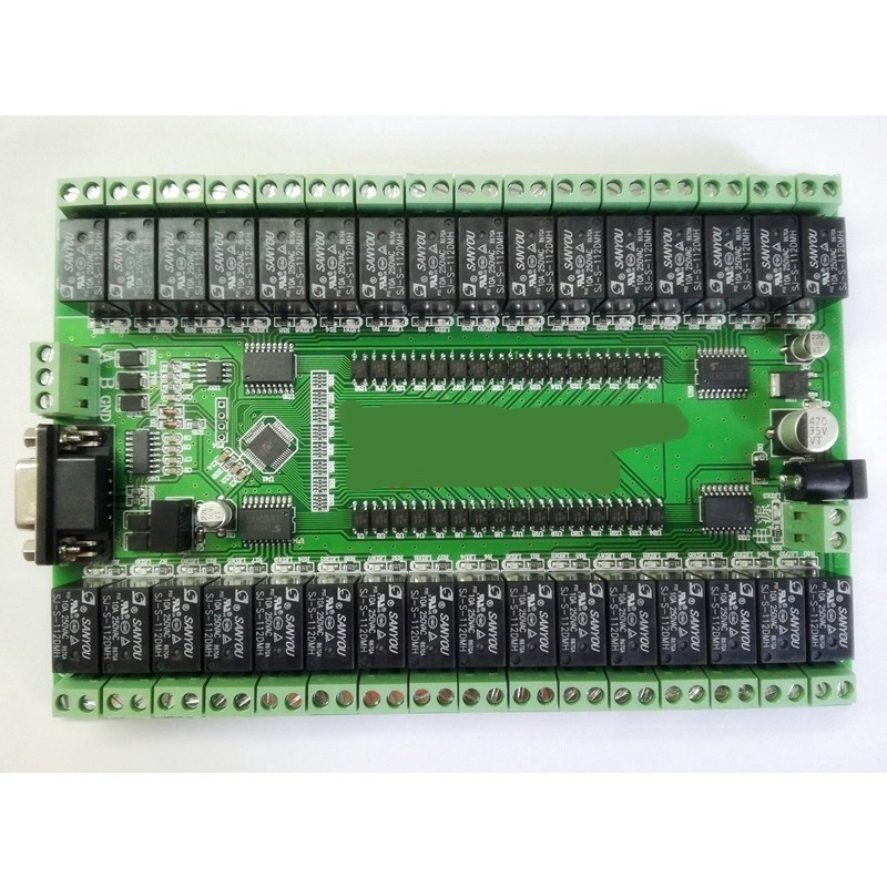 RS232/RS485 serial port control 32-way relay module control switch ...