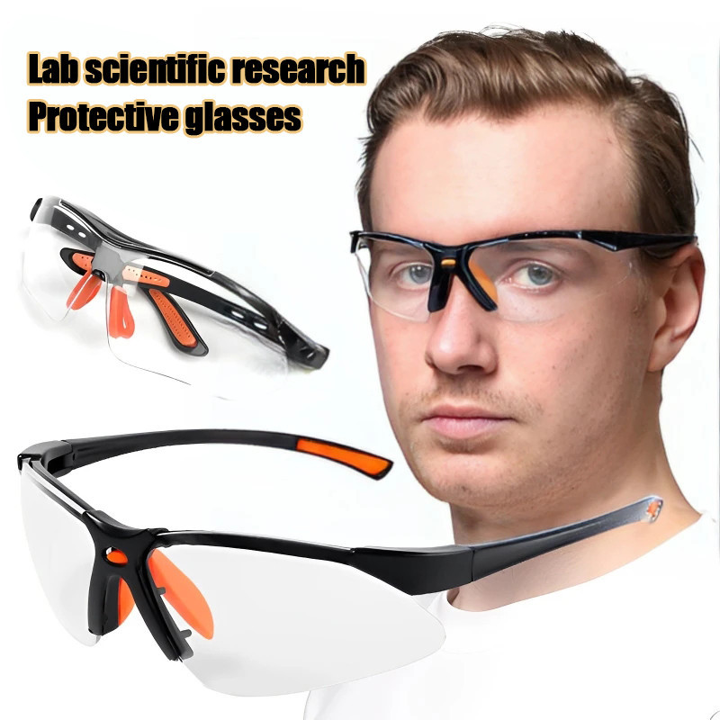 Anti-splash Dust-Proof Anti-Fatigue Wind Proof Work Goggles Industrial ...