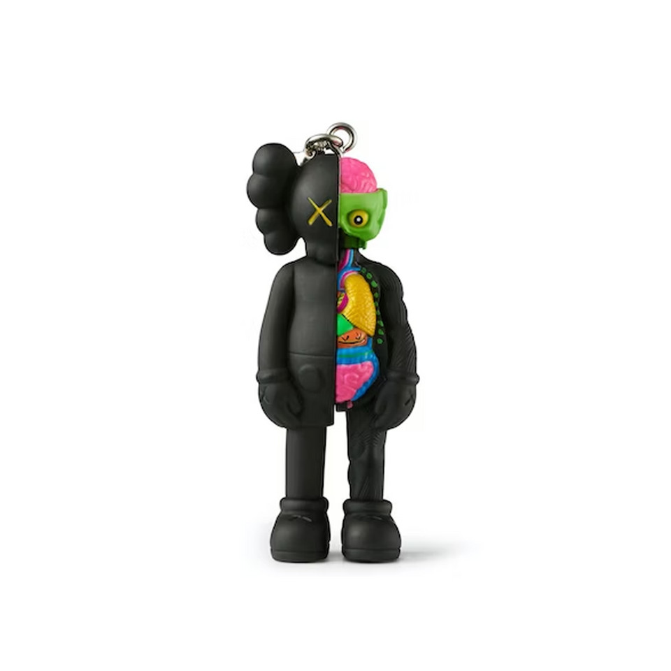 KAWS Tokyo First Flayed Companion Keychain Black (2021) | Shopee ...
