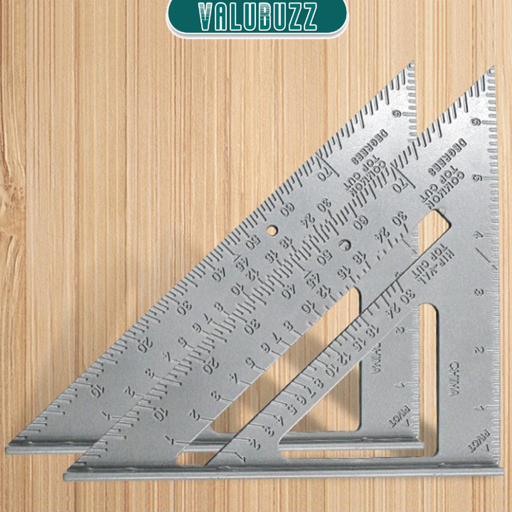 VLB Triangle ruler aluminum alloy quick protractor square diagonal ...