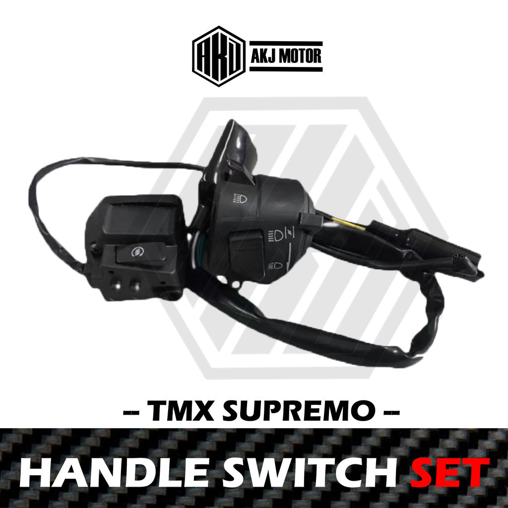 MOTORCYCLE PARTS HANDLE SWITCH ASSY SET FOR TMX SUPREMO | Shopee ...