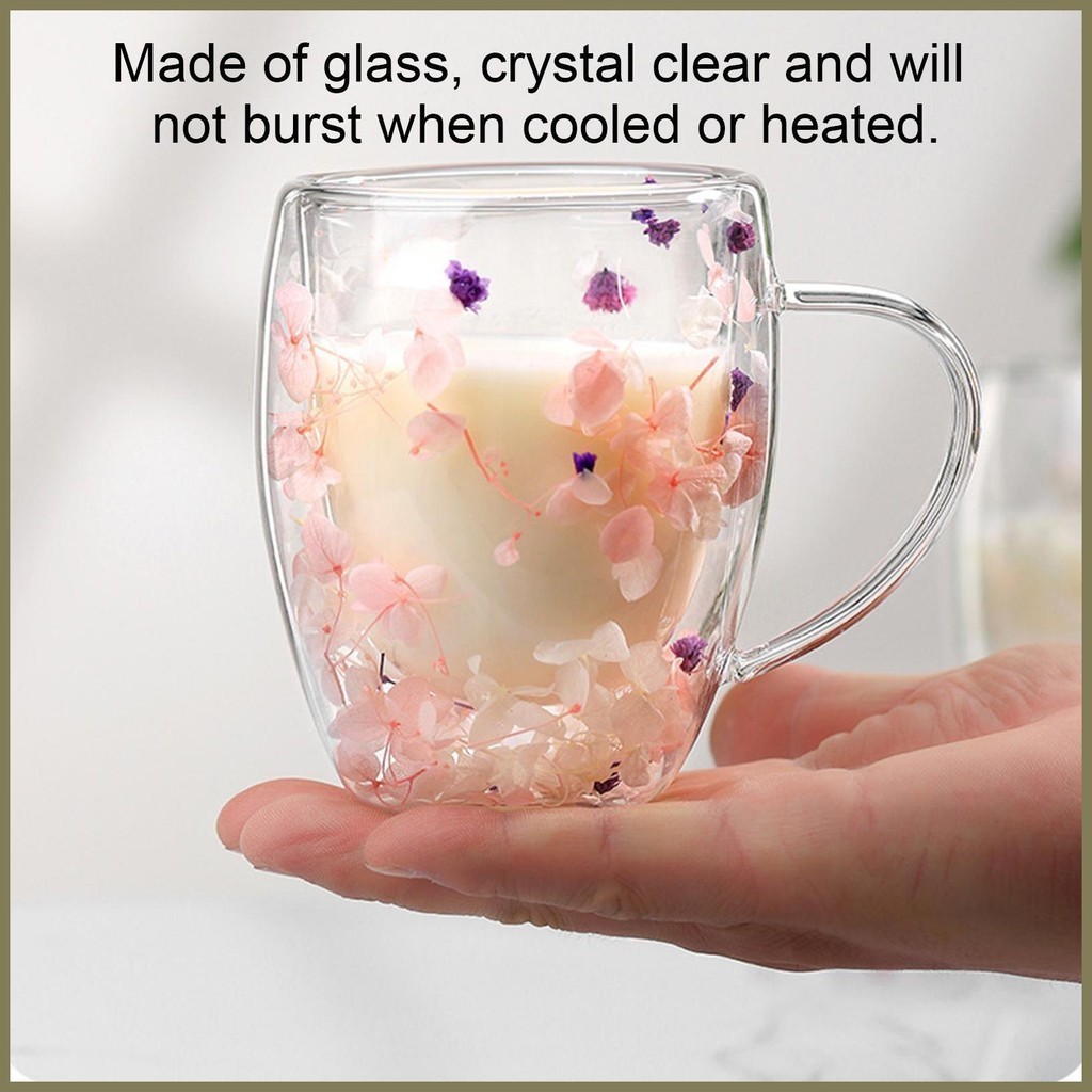 Double Walled Glass Coffee Mugs Double Wall Glass Coffee Mugs 350ml ...