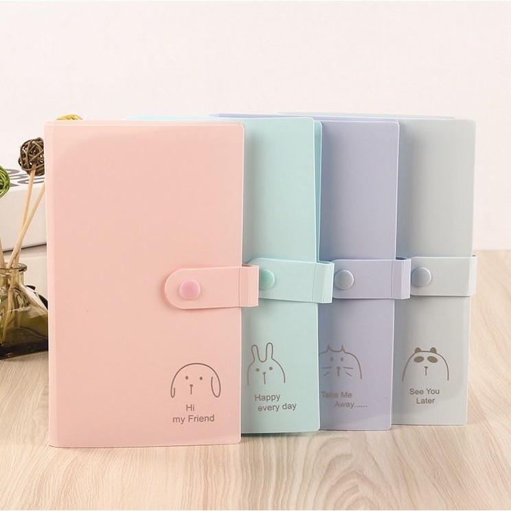Name Card Book Photo Card Album 120 Pocket Capacity Scrapbook Binder ...