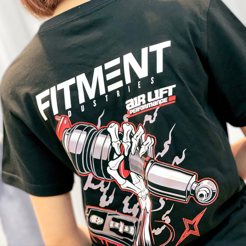 3h Pneumatic Shock Absorber Modified Car Merchandise T-Shirt Skull ...