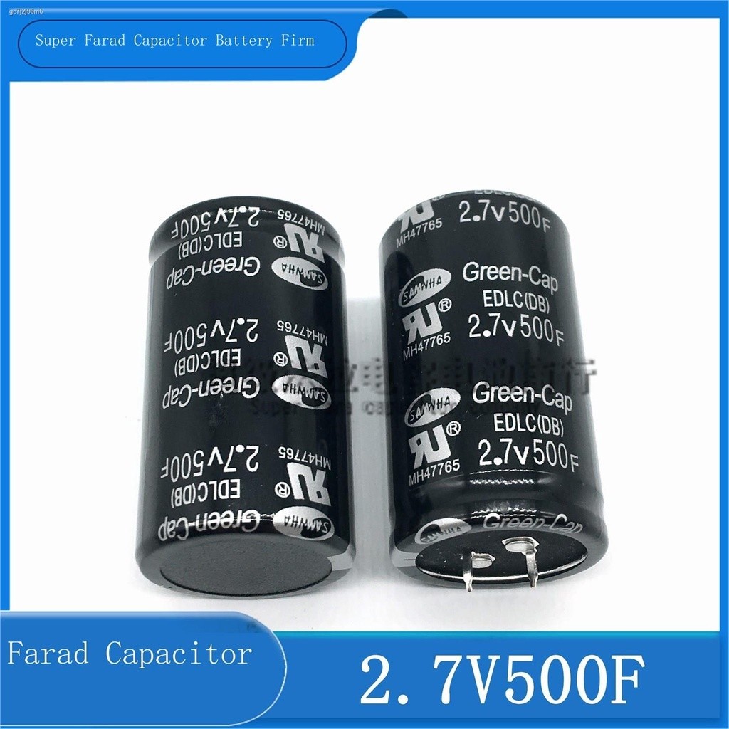 Super Farad capacitor 2.7V 500F 35X60 car rectifier accessories SAMWHA original authentic ...