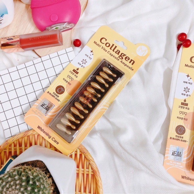 Ammud Multi Vita Capsule Ampoule Fresh Collagen Serum (Blister of 12 ...