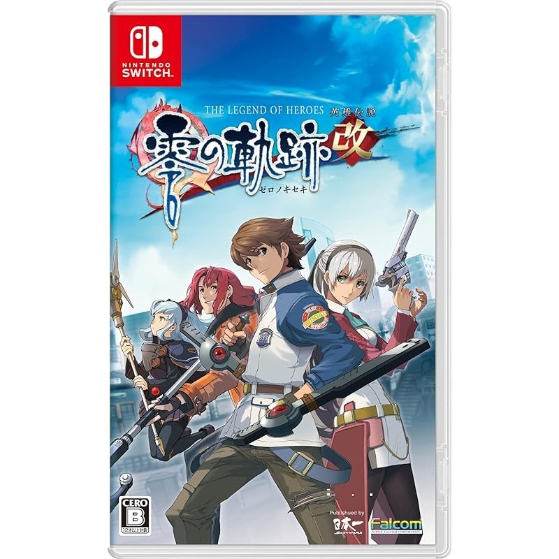 The Legend of Heroes: Trails of Zero - Remastered Edition - Switch ...