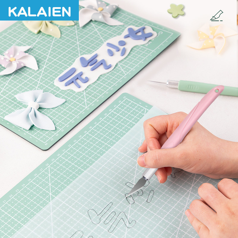KALAIEN A3/A4 Hand Cut Plate Sugar Flower Double Sided Scale Anti ...