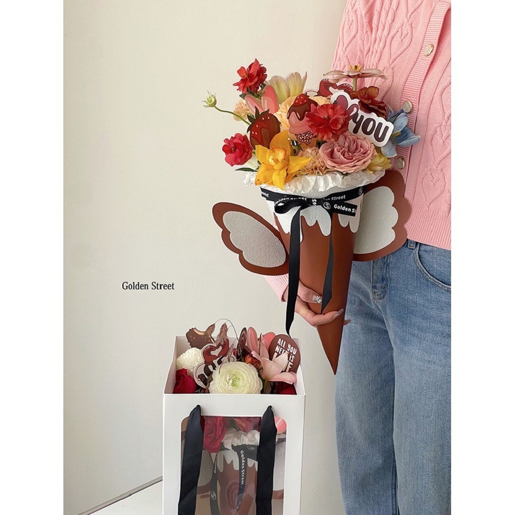 Dumbo Flower Box DIY Packaging Flower Arrangement Floral Art Mother's ...