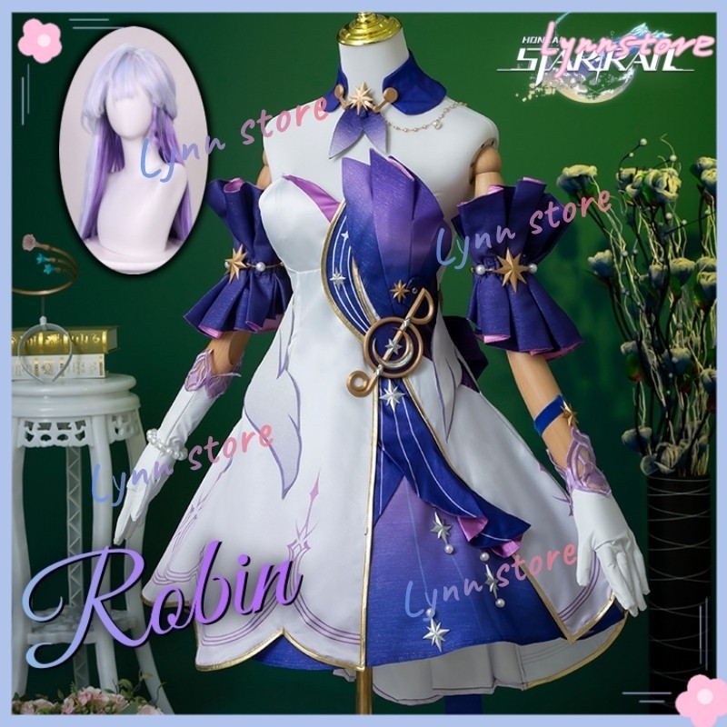 ROBIN Honkai Cosplay Costume Game Honkai Star Rail ROBIN Cosplay ...