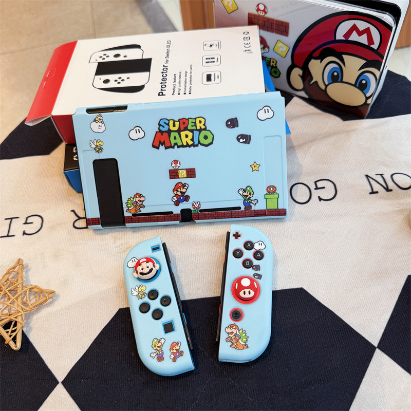 Cute Super Mario Switch Protective Case for Nintendo Switch Oled and ...