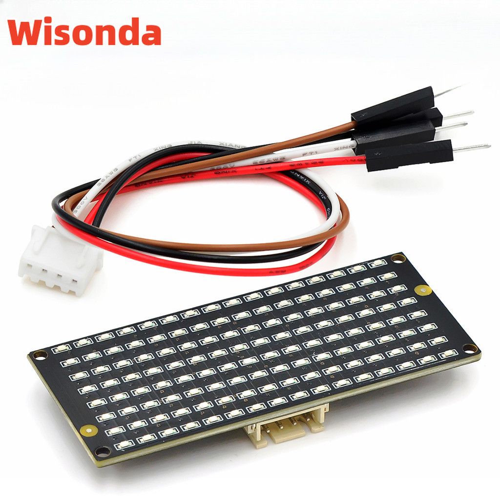 8*16 8X16 Matrix LED Light Display Module I2C communication 3.3-5V ...