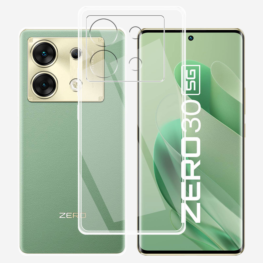 For Infinix Zero 30 5G Case Clear Soft Silicone Phone Casing For ...
