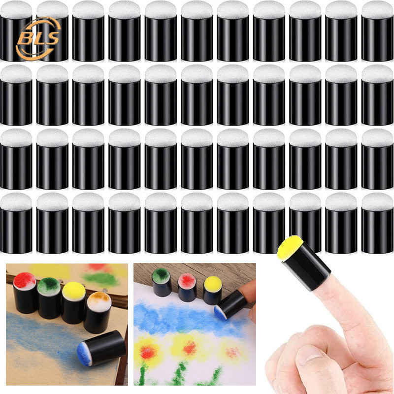 10Pcs Ink Smudging Finger Sponge Covers Children's Finger Sponge ...