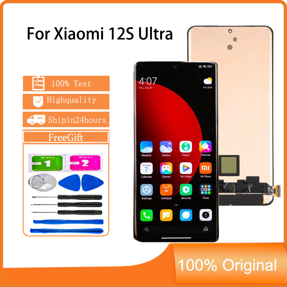 Original AMOLED Display Xiaomi 12S Ultra LCD Touch Screen Replacement ...