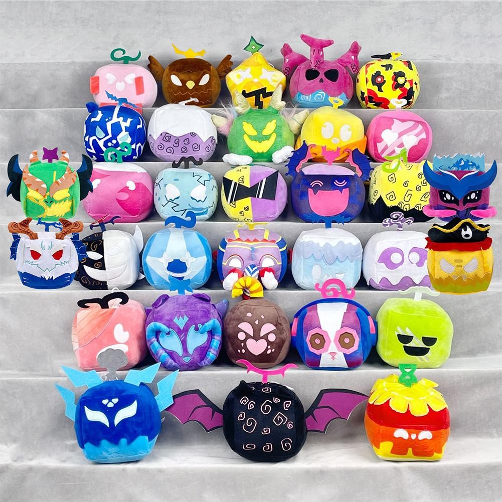 Bloxfruits Devil Fruit Fruit Box Anime Doll Plush Toy Blox Fruits Plush ...