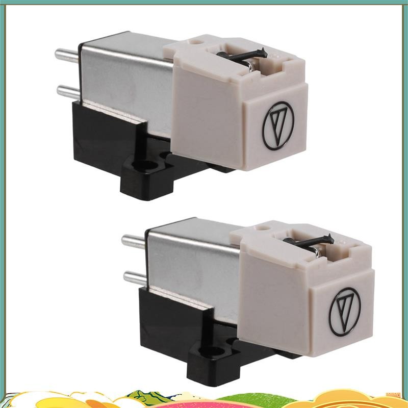 2 PCS AT3600L Magnetic Stylus LP Vinyl Record Player Needle Replacement ...