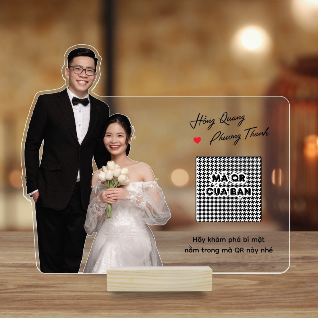 Mica board for scanning qr codes for the table, printing bank account ...