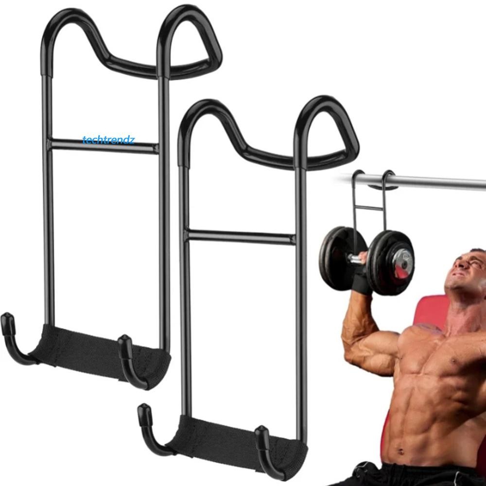 Heavy Power Dumbbells Racks Attachments Hold Up 225LB Iron for Chest ...