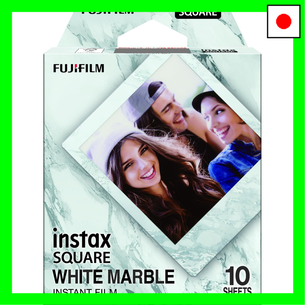 FUJIFILM Square Format Film instax SQUARE White Marble INS SQ ...