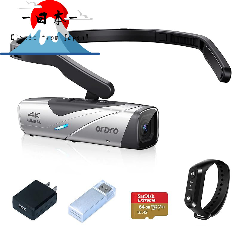 [Direct from Japan] ORDRO EP8 Latest Model 4K Wearable Vlog Camera with ...