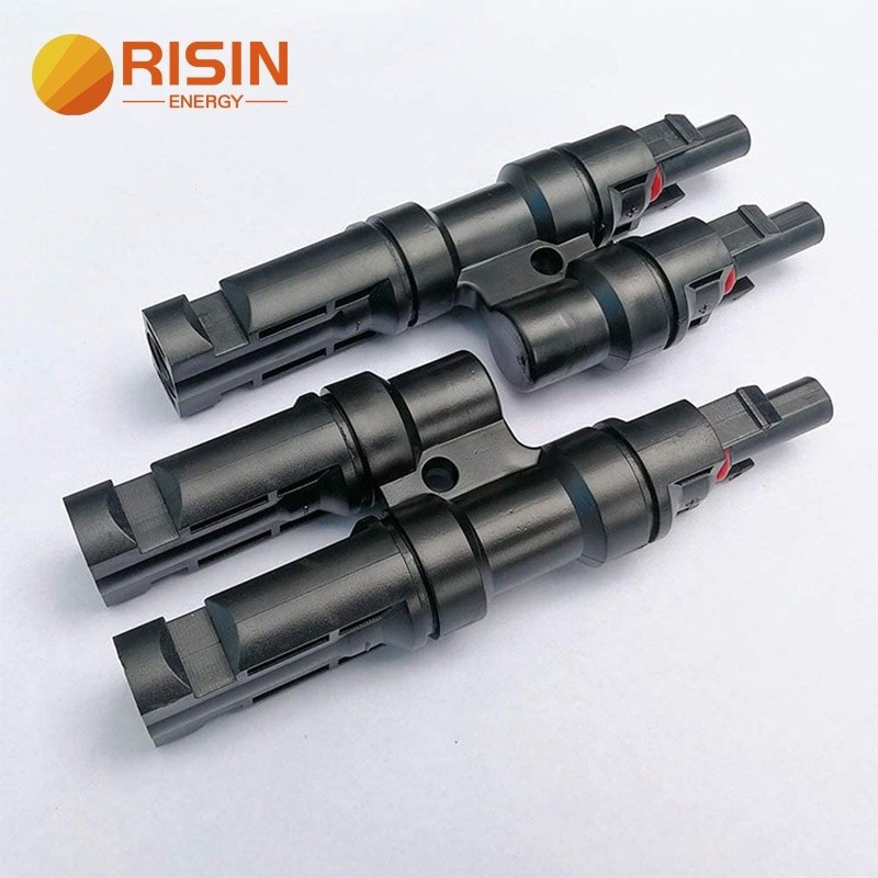 Series Parallel MC4 Connection 1 To 2 T and Y Solar Panel Cable Branch ...