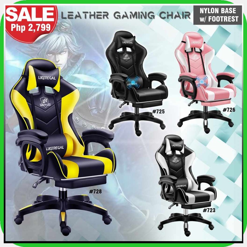 LikeRegal_bl^Gaming@gg;Chair{OY&Leather`TD&Ergonomic`Uh&Office`eL ...