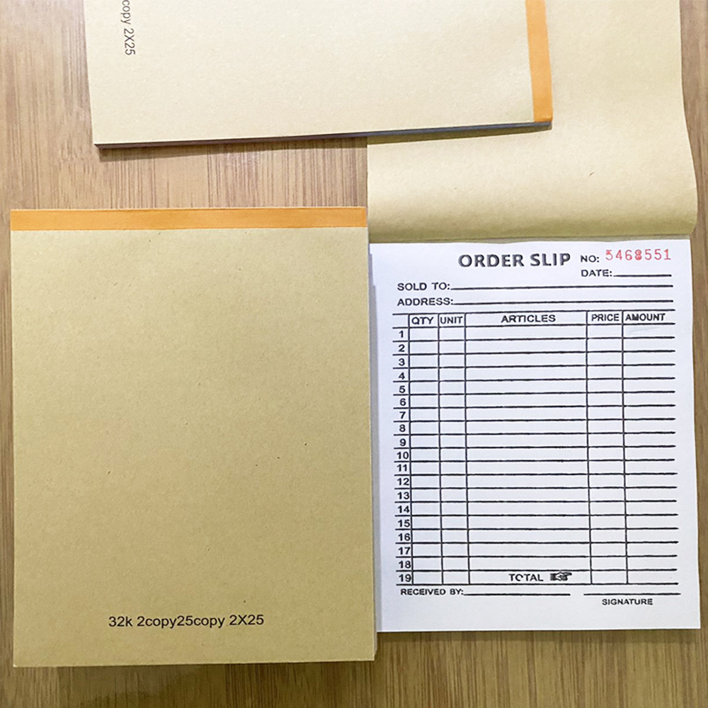Mimi Wholesale Carbonized Order Slip Receipt Paper 25 Sheets 18x13cm ...
