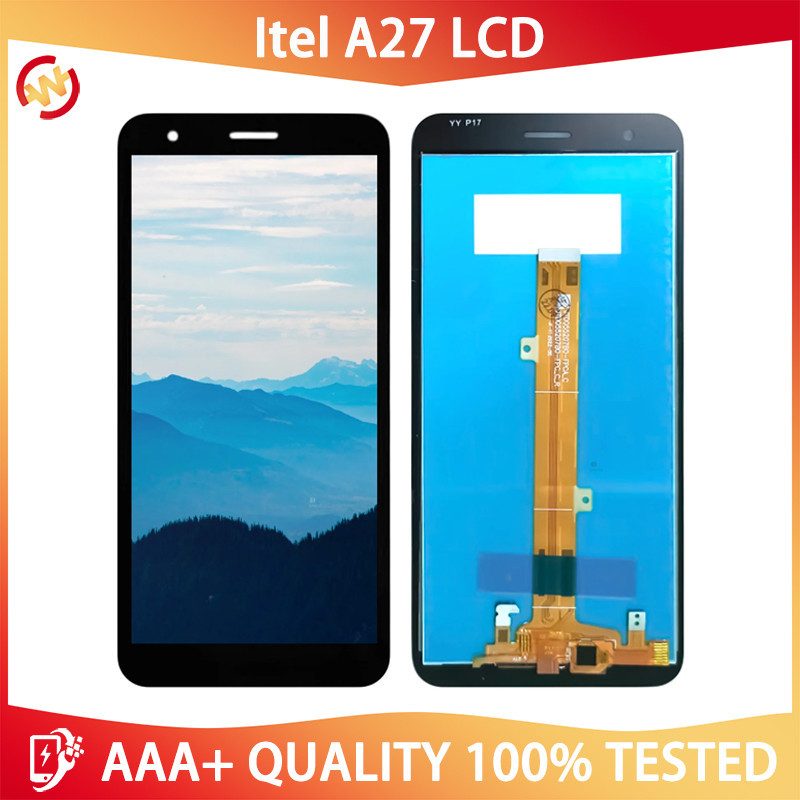 For itel A27 LCD Original Display Screen and Touch Screen Sensor ...