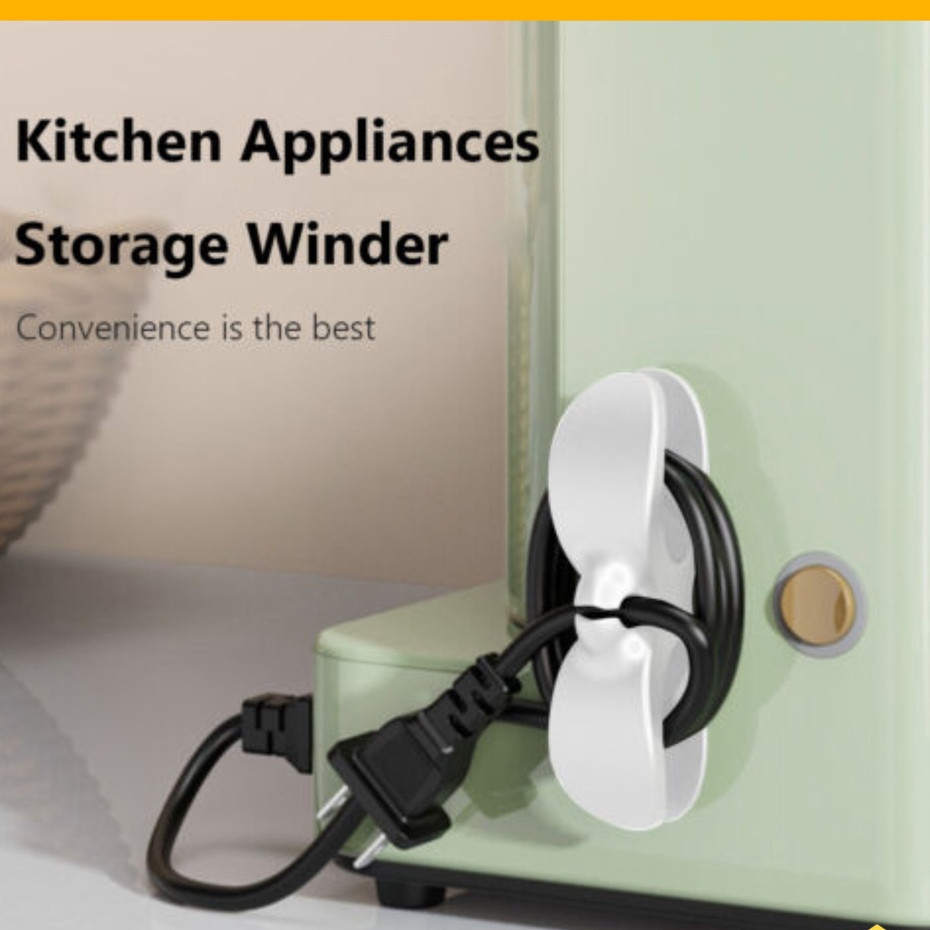 Cord Winder Appliance Storage Cord Winder Cable Management Clip 1 PCS ...