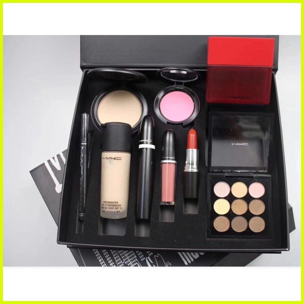 ♞Mac Makeup Set for Women 9 in 1 - ORIGINAL | Shopee Philippines