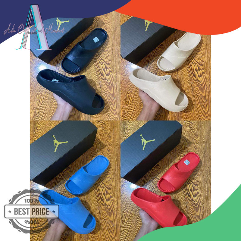 JORDAN POST SLIDES FOR MEN WITH BOX | Shopee Philippines