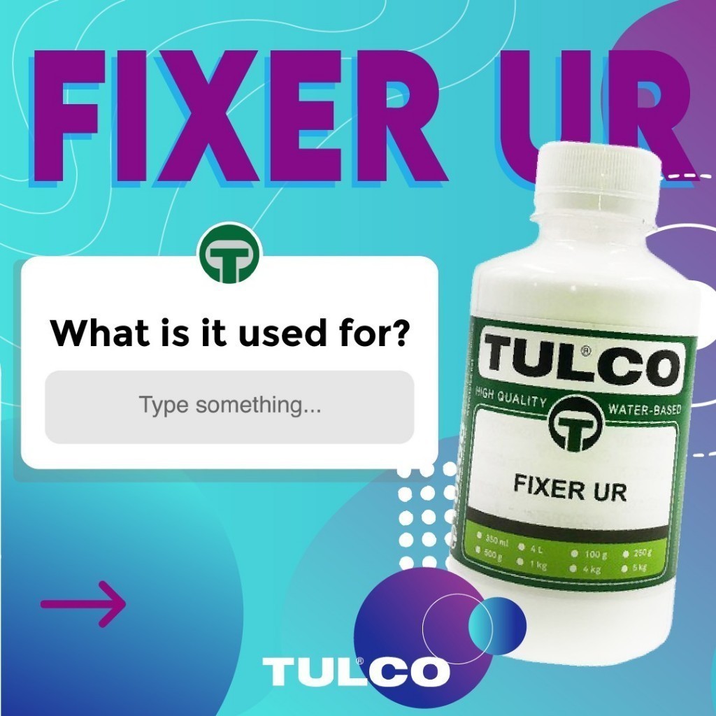 Tulco Fixer UR 100G | 250G Water Based Textile Paint Silk Screen ...
