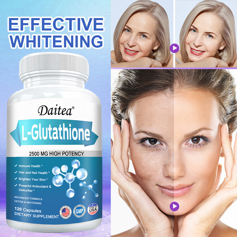 DAITEA L-Glutathione Capsules: supports cardiovascular, brain health ...