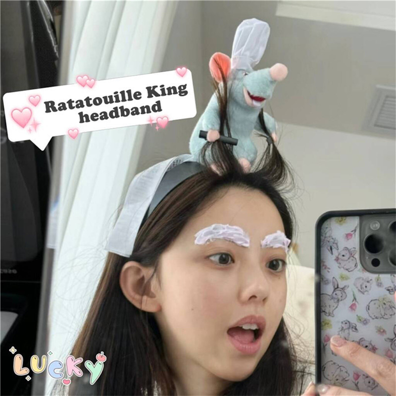 Xiao Junya's Same Ratatouille Doll Hairpin, Face Wash and Makeup ...