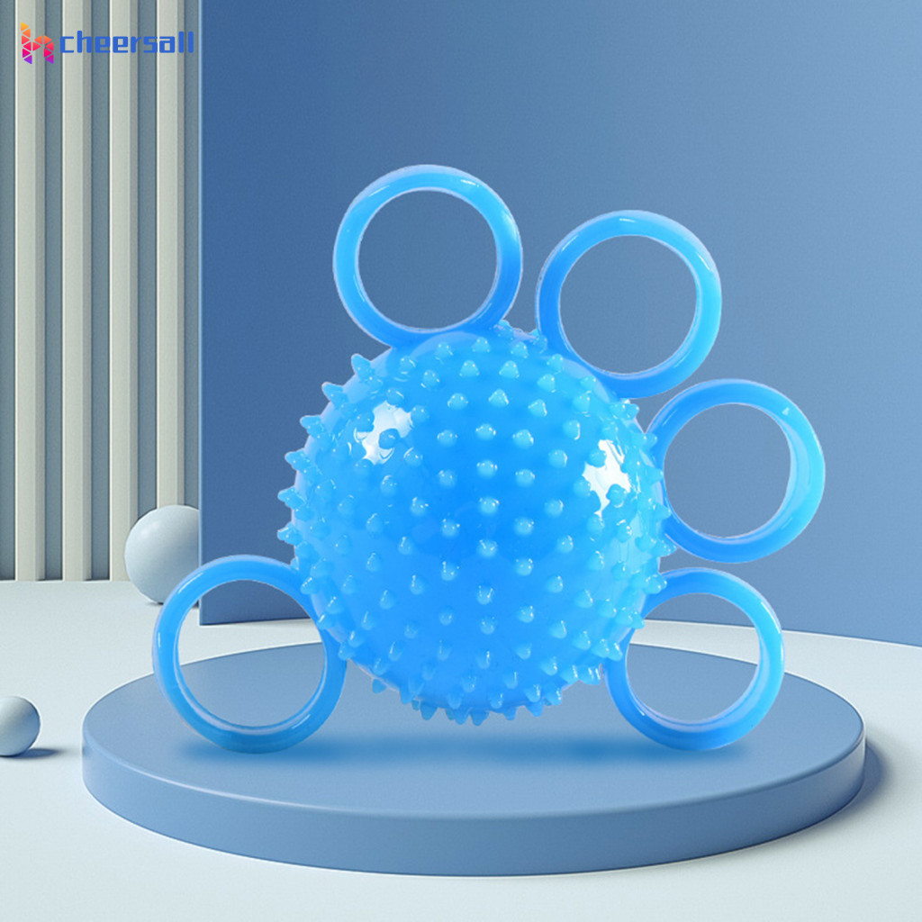 cheer| Hand Grip Exerciser Ball High Elasticity Bump Design Recovery ...