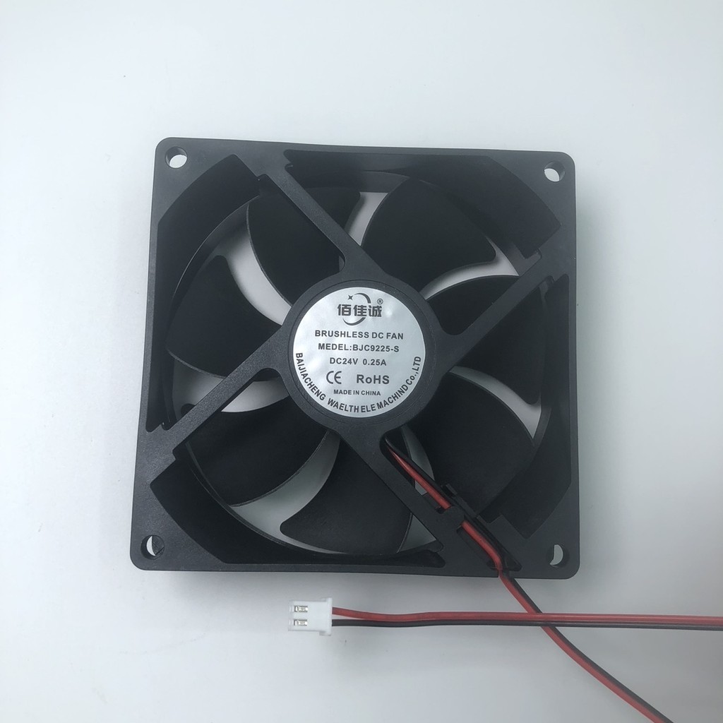 Baijiacheng DC Fan BJC9225-S DC 24v 0.25A 9CM Chassis Power Cooling Fan ...