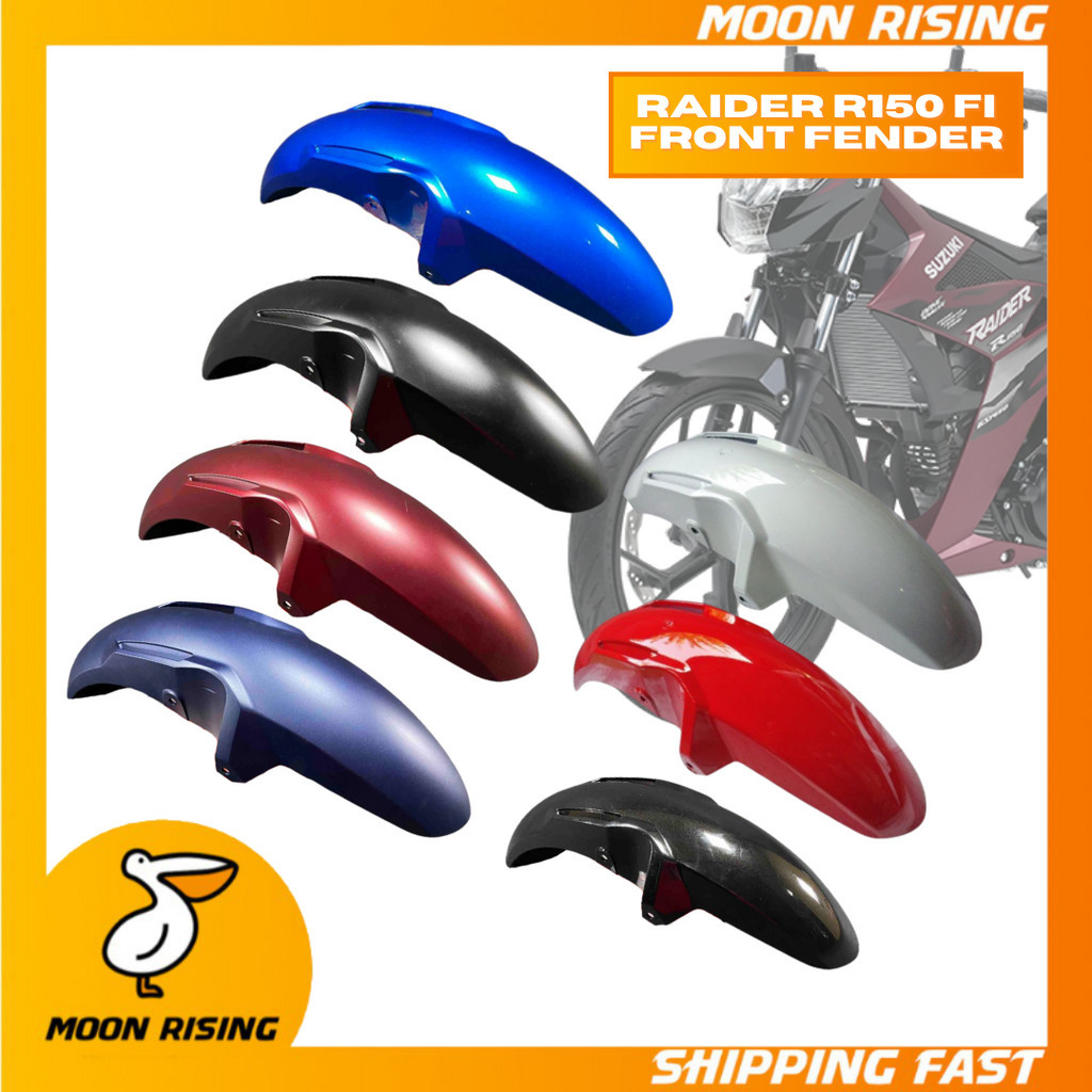 MOTORCYCLE FAIRINGS FRONT FENDER FOR SUZUKI RAIDER R150 FI [MOONRISING ...