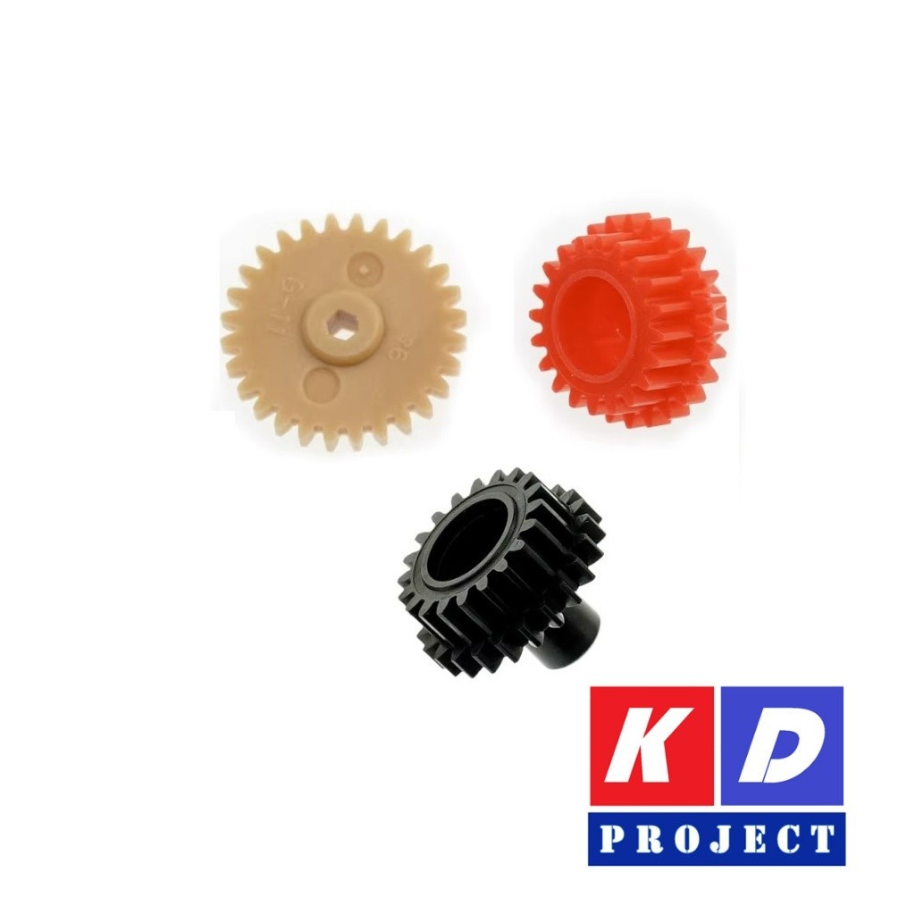 Mini 4wd parts brown black red 4:1 gear set 28T brown gear KD project ...