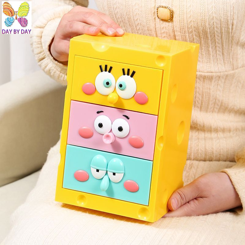 Day BY DAY Same Style Large SpongeBob SquarePants Drawer Desktop ...