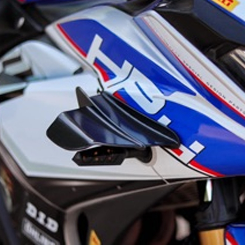 Motorcycle Winglet Aerodynamic Wing Kit Spoiler For BMW S1000RR S1000 ...